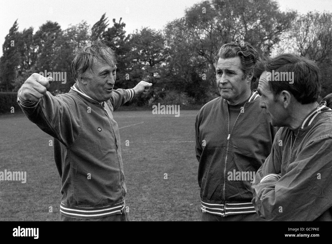 Confers with harold shepherdson hi-res stock photography and images - Alamy