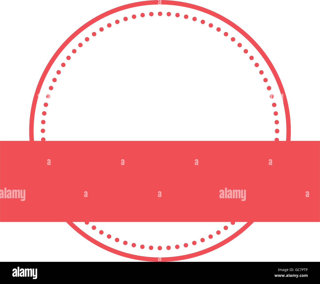 Seal stamp with ribbon icon. Label and banner design. Vector gra Stock ...