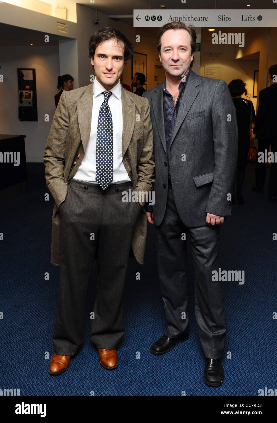 Neil Pearson (right) attends pre-lunch reception for the Evening ...