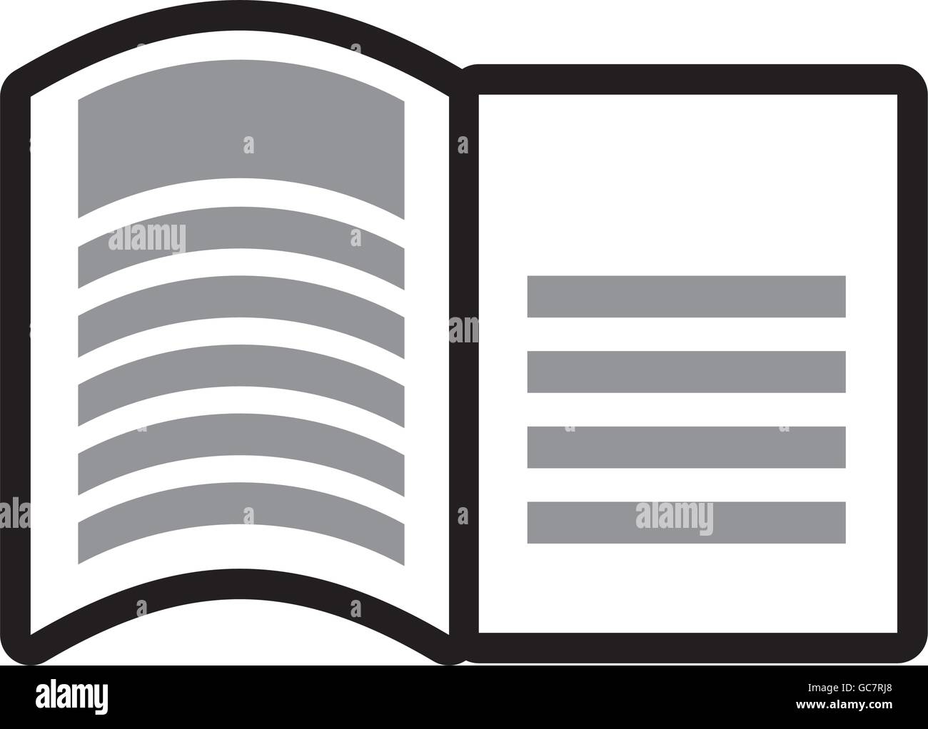 Book icon. Reading and learning design. Vector graphic Stock Vector ...