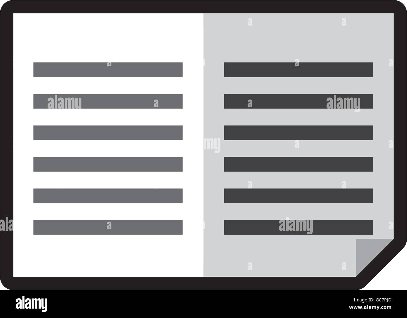 Book icon. Reading and learning design. Vector graphic Stock Vector ...