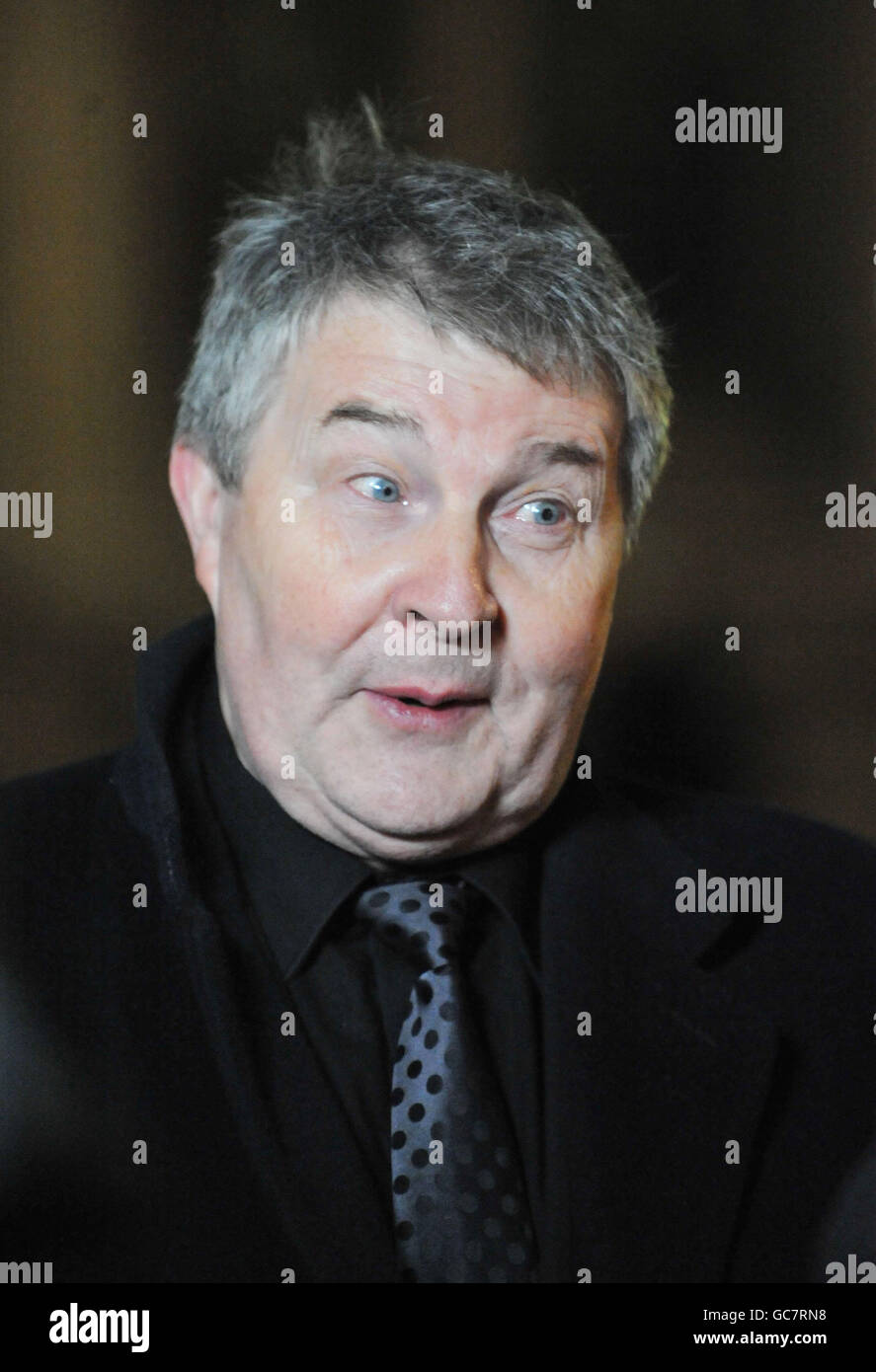 Derek Simpson, the joint secretary for Unite, outside the High Court ...