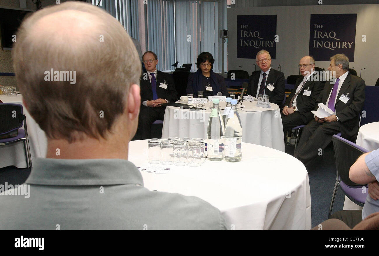 Chilcot Iraq inquiry Stock Photo - Alamy