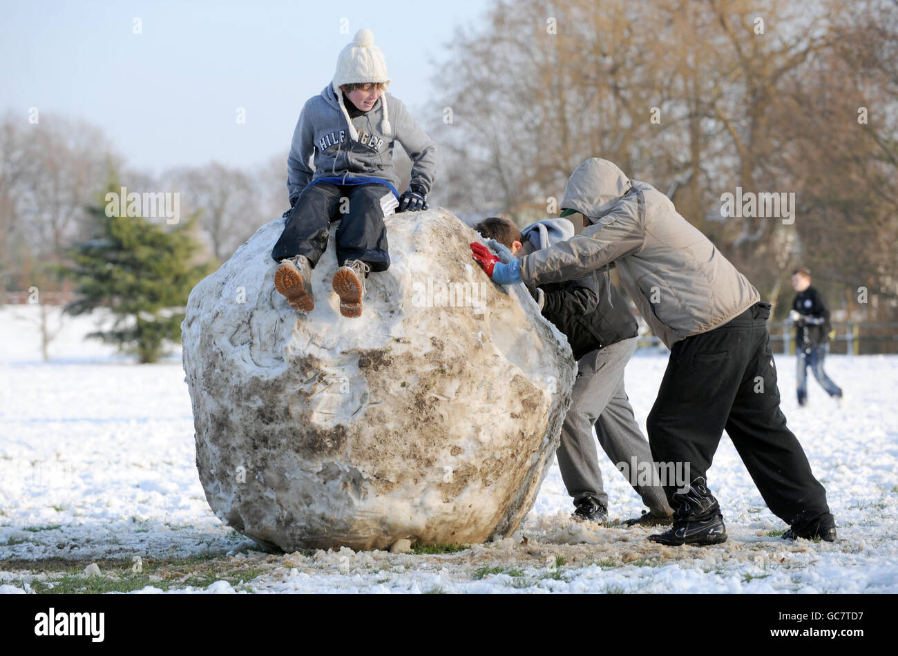 Children Playing On Ice High Resolution Stock Photography and Images ...