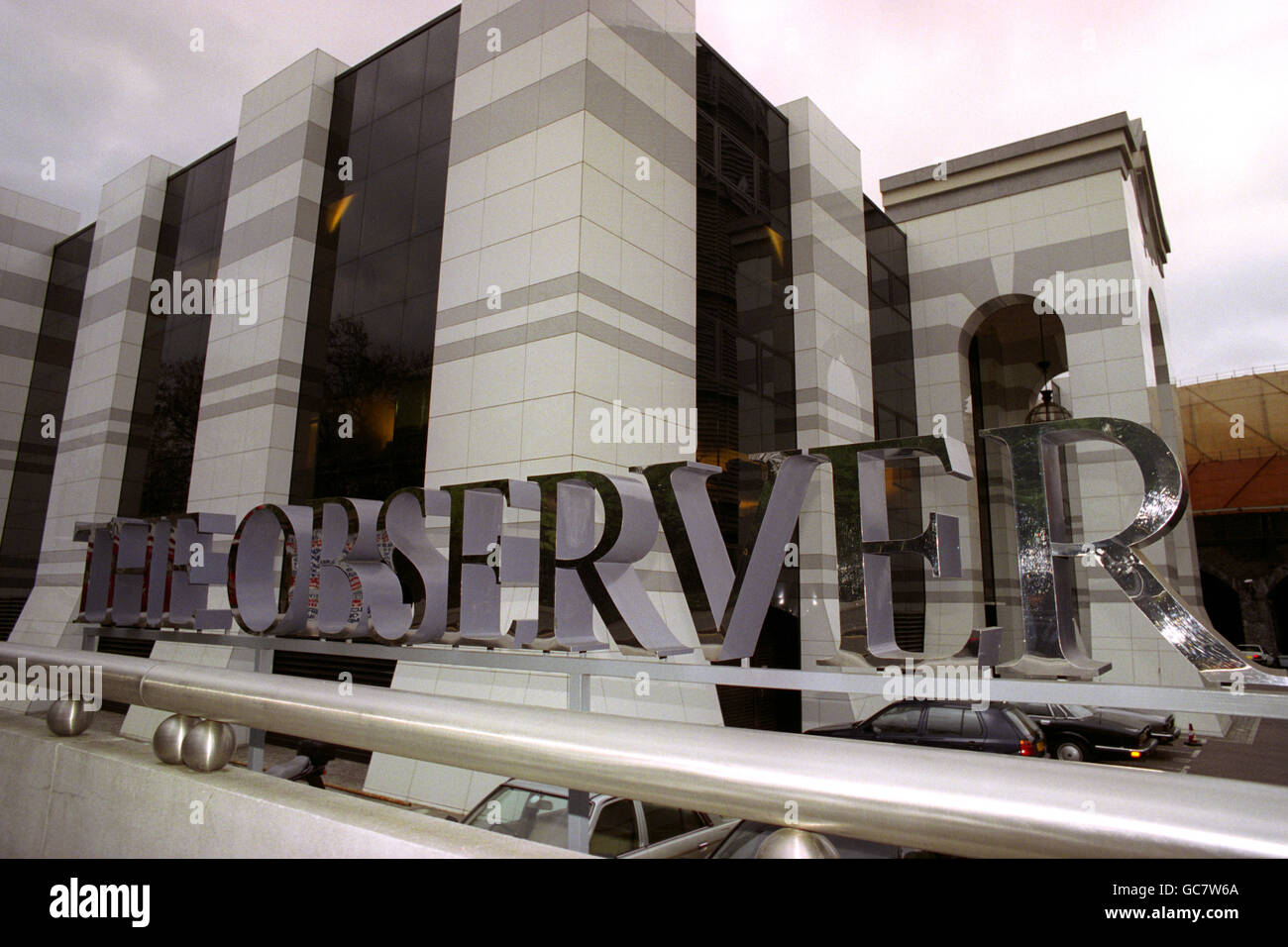 OBSERVER BUILDING IN LONDON. SPECULATION IS MOUNTING THAT THE OBSERVER ...