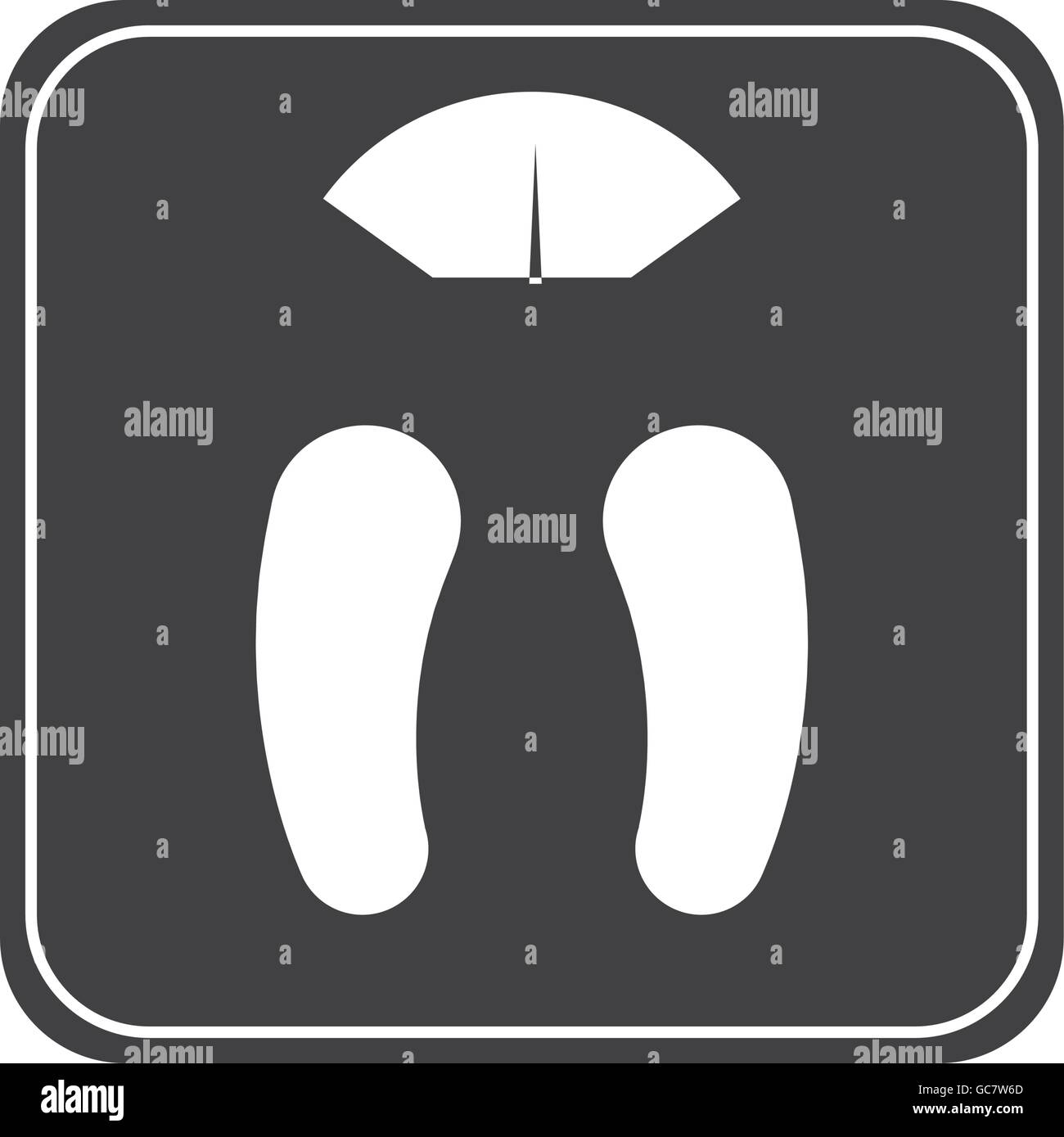 Scale icon. Instrument of measurement design. Vector graphic Stock ...