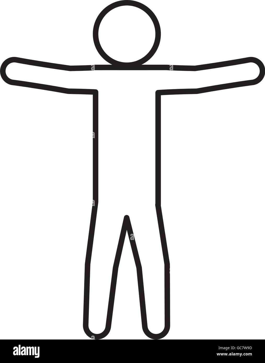 Pictogram doing action icon. Healthy lifestyle design. Vector gr Stock ...