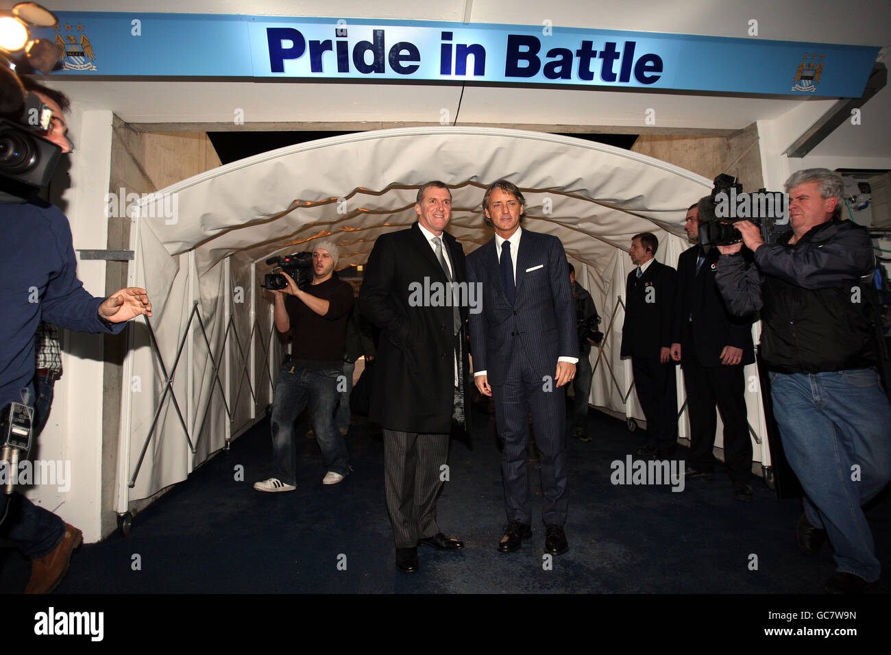 Soccer - Manchester City Press Conference - City of Manchester Stadium ...