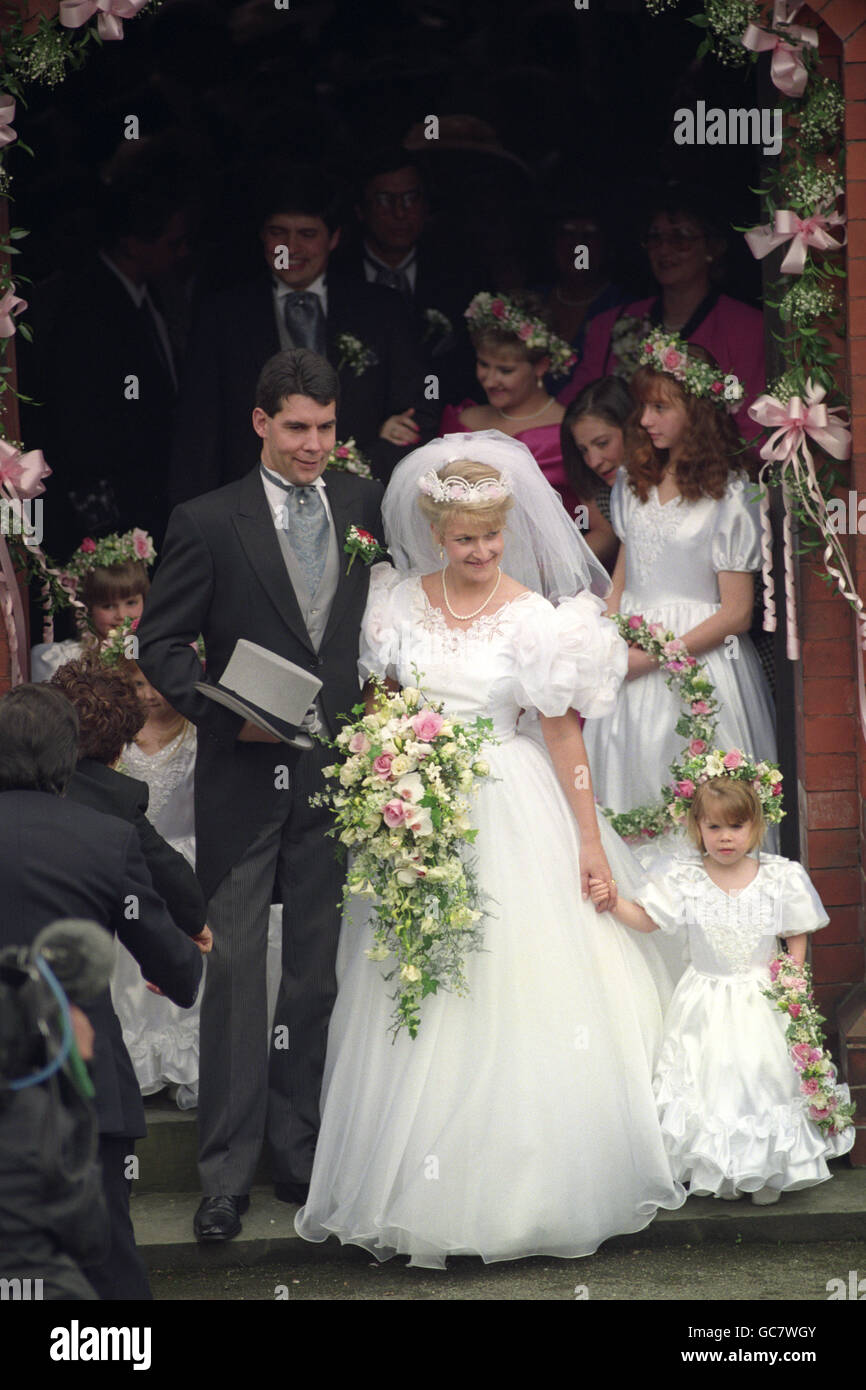 Royalty - Wedding of Former Royal Nanny Alison Wardley - St Chad's ...