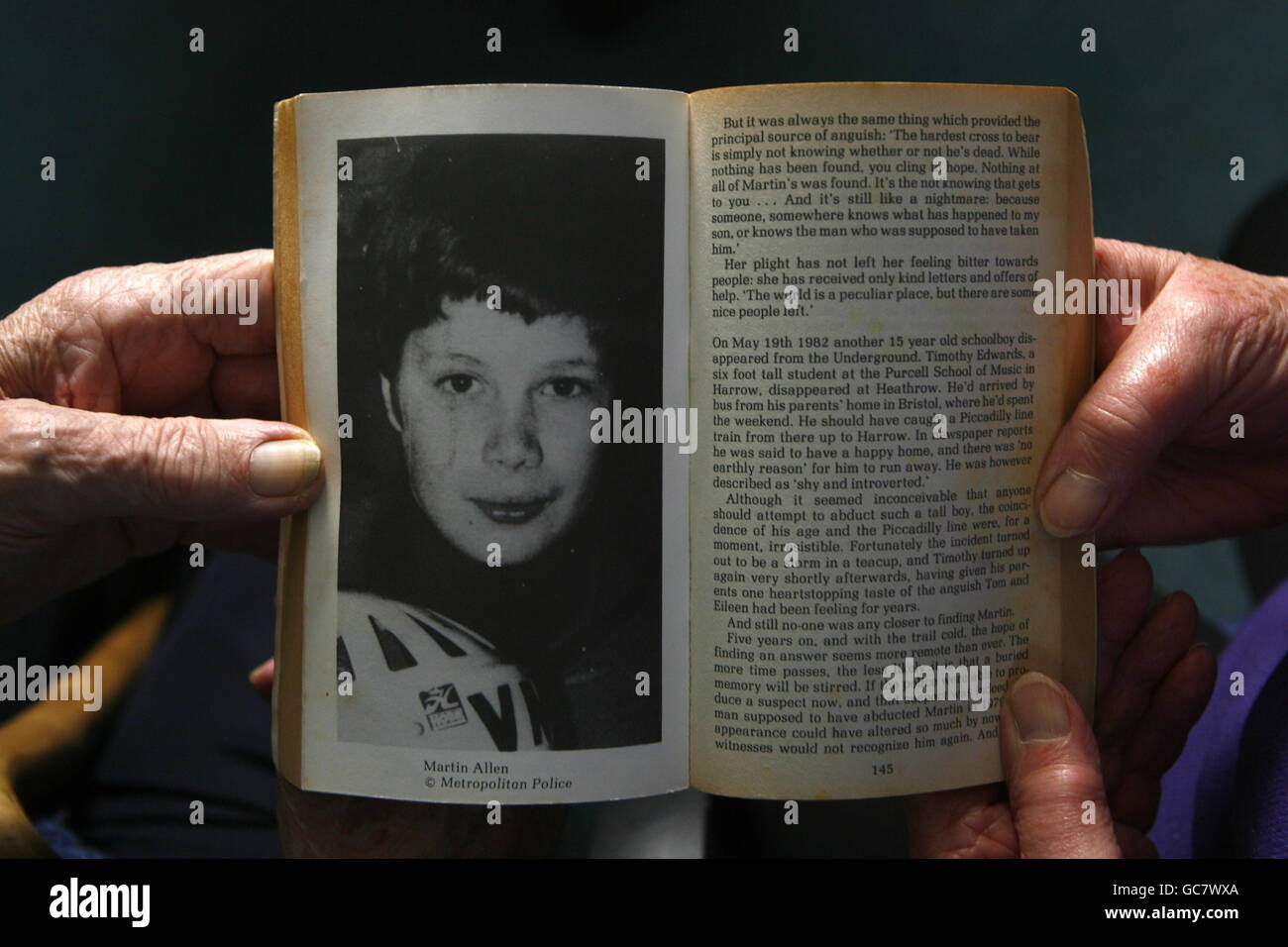 Martin allen missing hi-res stock photography and images - Alamy