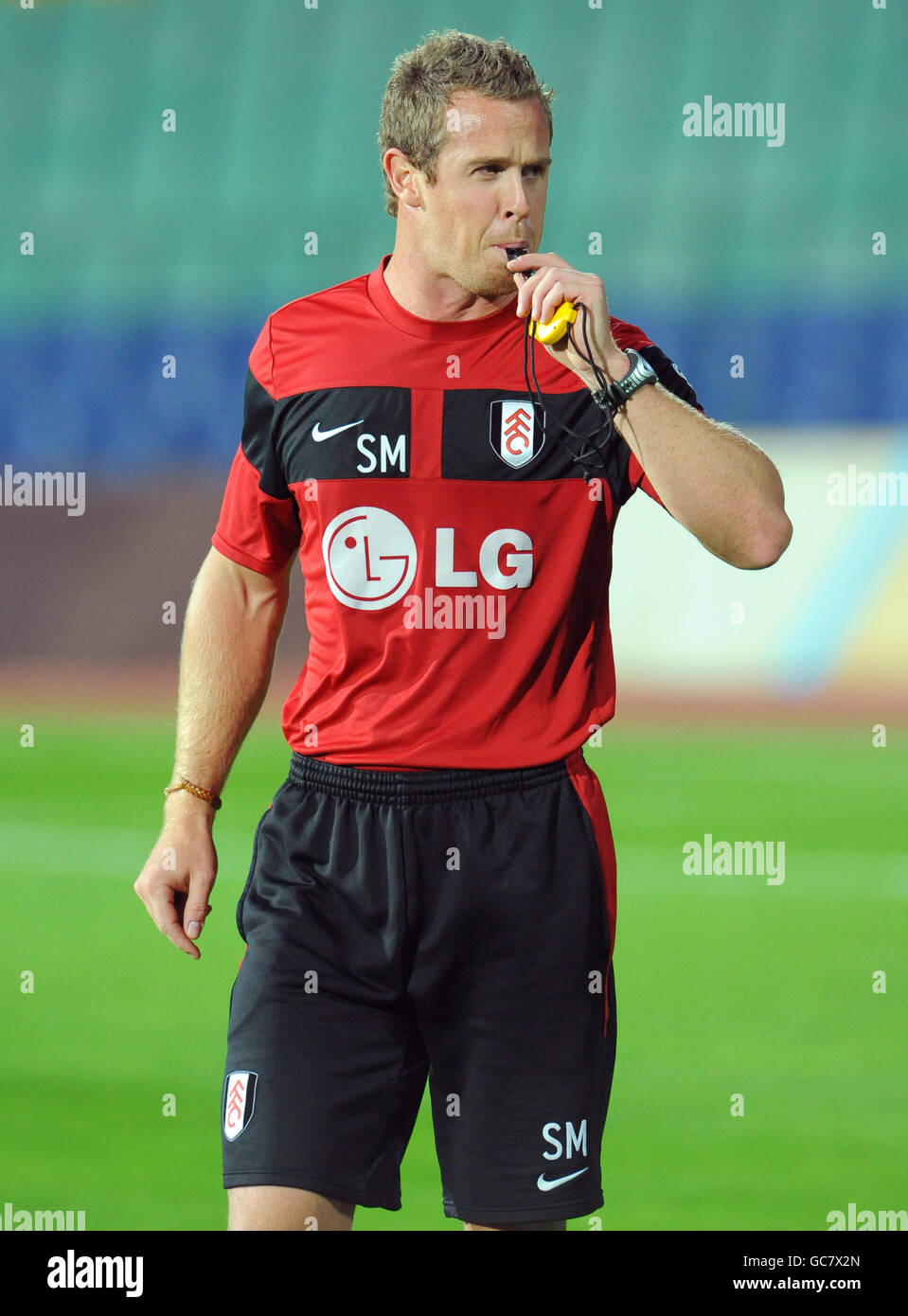 Fulham strength conditioning coach scott miller hi-res stock ...