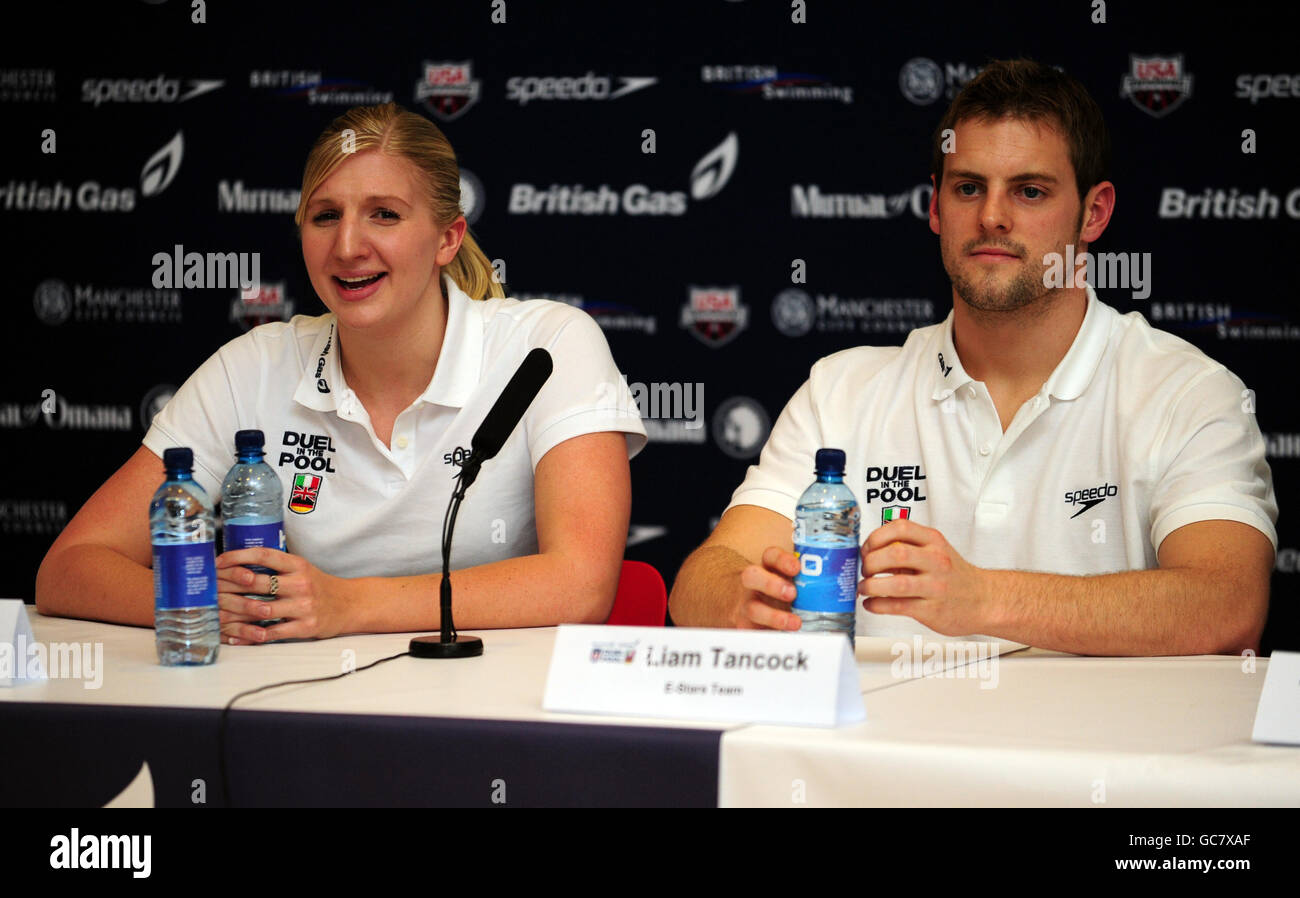 Swimming - Duel in the Pool - Press Call - Manchester Aquatic Centre ...