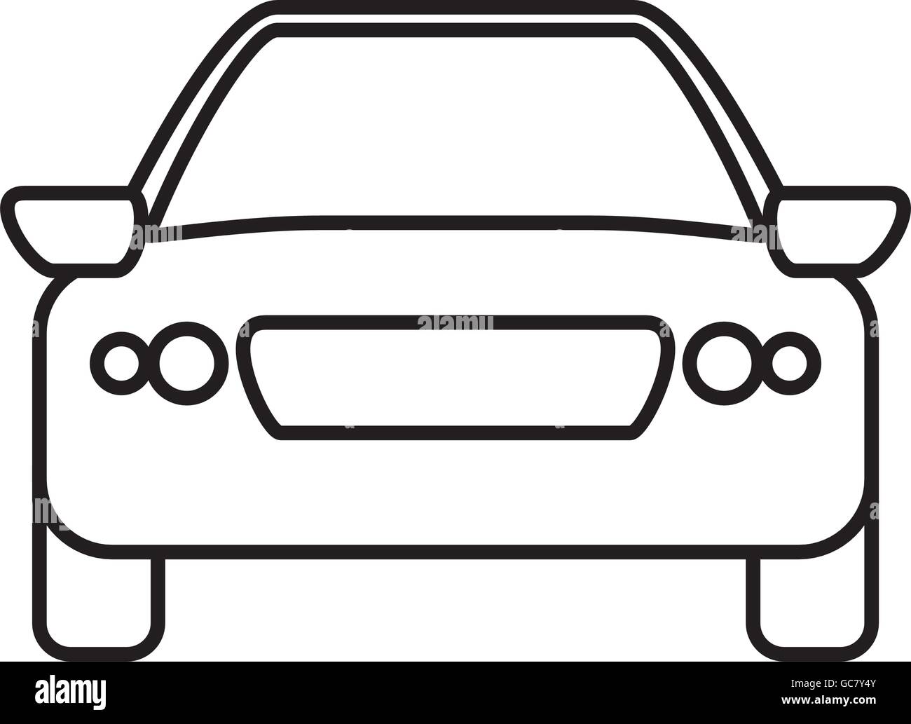 Car icon. Transportation machine design. Vector graphic Stock Vector ...