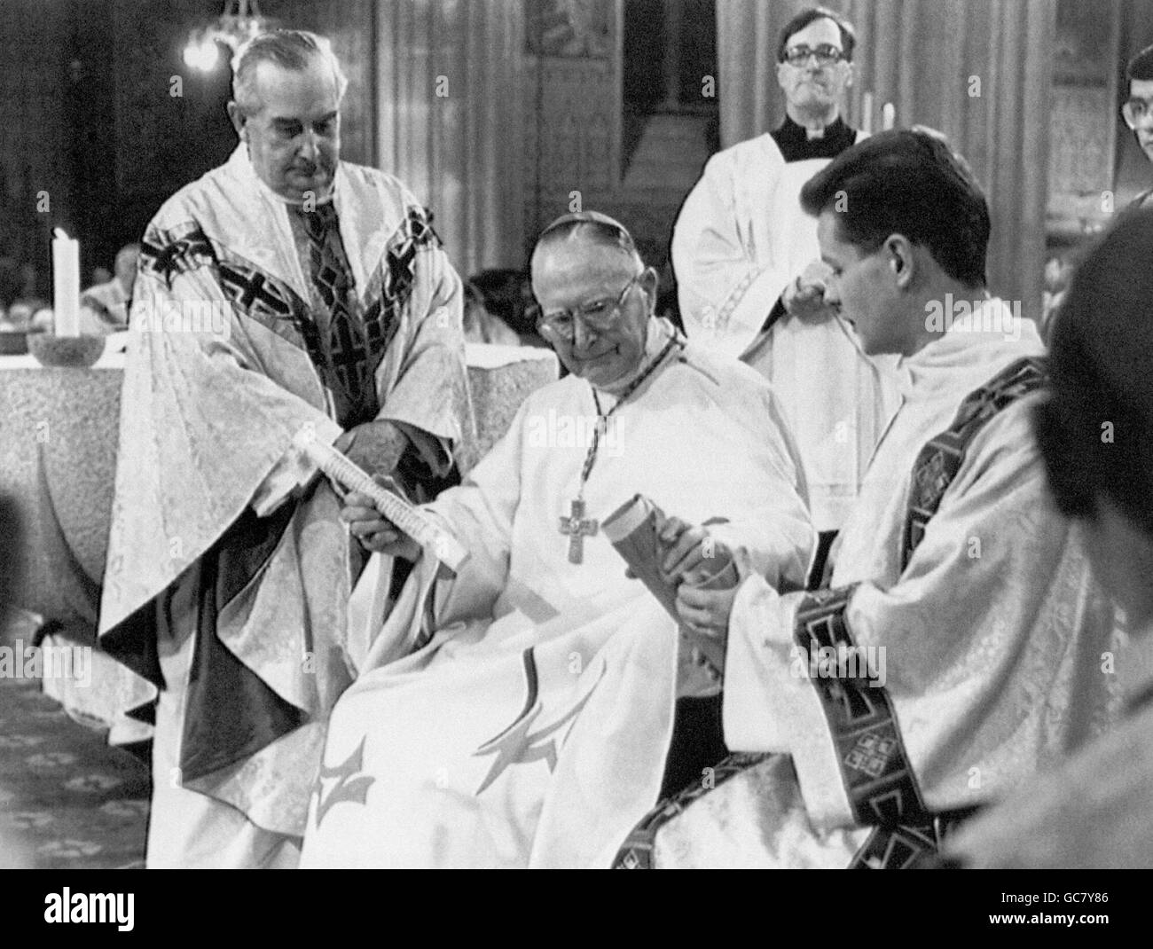 The Most Rev Cahal Daly, the Archbishop of Armagh and Primate of All ...