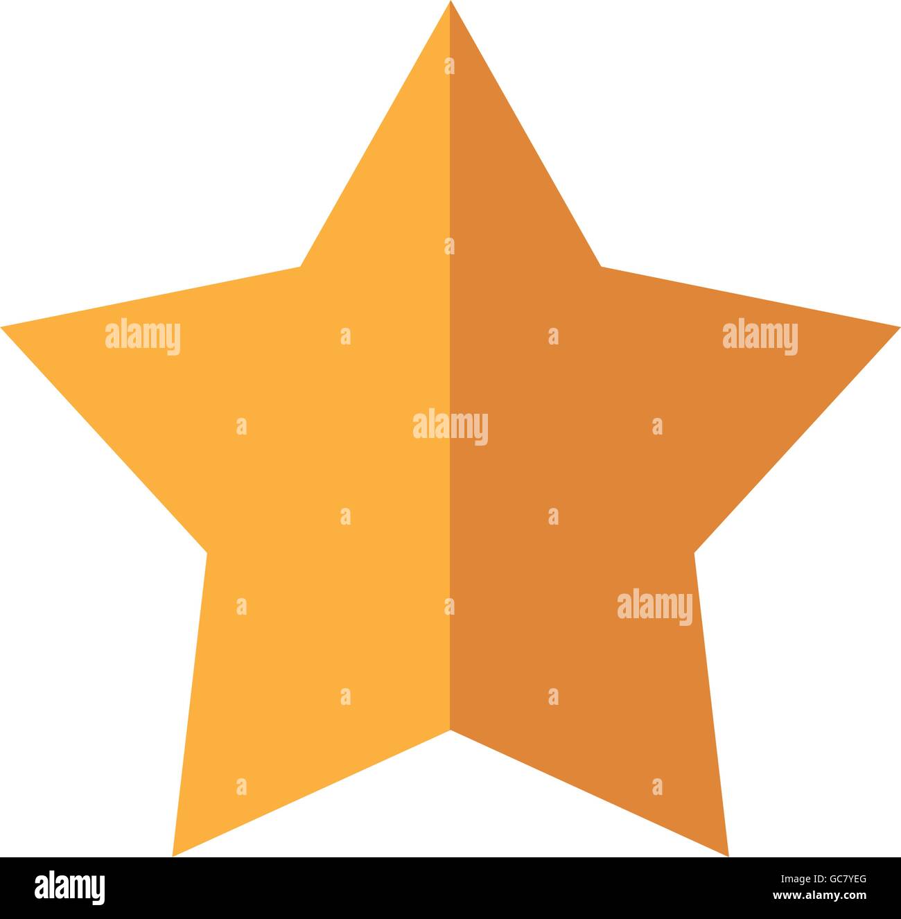 gold star icon. Insignia design. Vector graphic Stock Vector Image ...