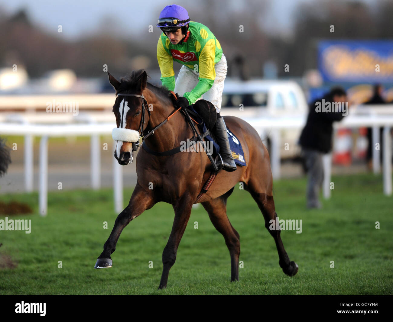 Horse Racing - Winter Festival - Day One - Kempton Park. Jockey Ruby ...