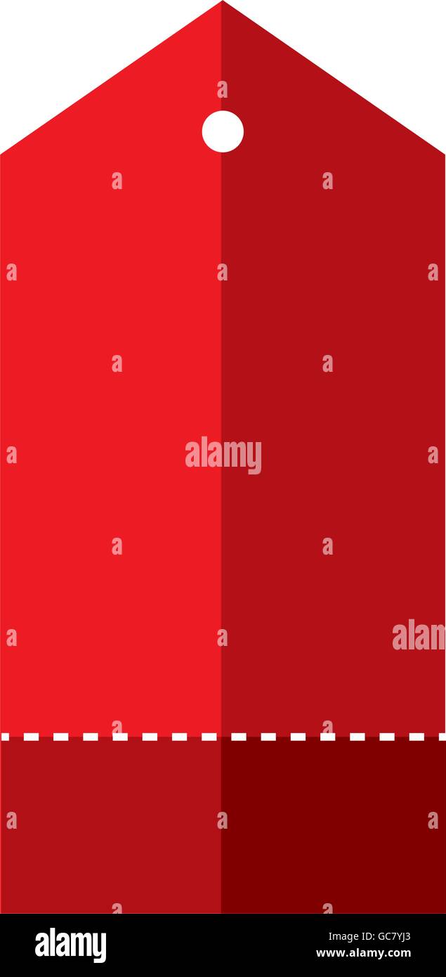 red tag icon. label design. Vector graphic Stock Vector Image & Art - Alamy