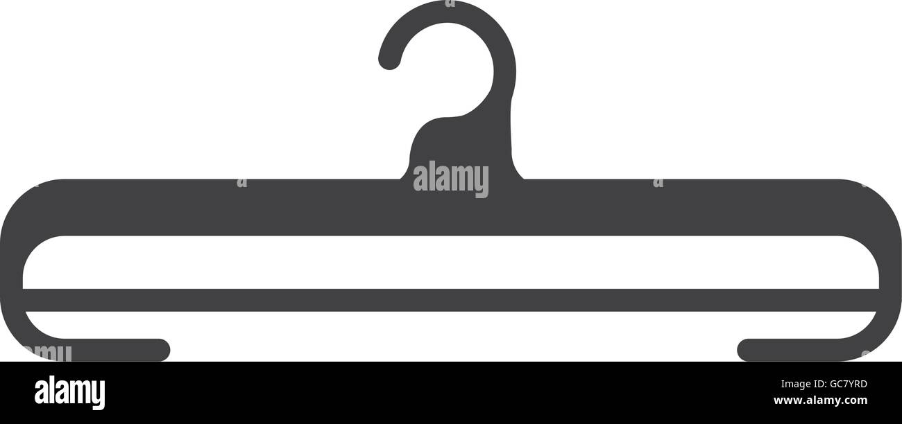 hook icon. Hanger object design. Vector graphic Stock Vector Image ...