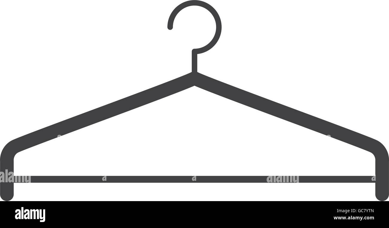hook icon. Hanger object design. Vector graphic Stock Vector Image ...