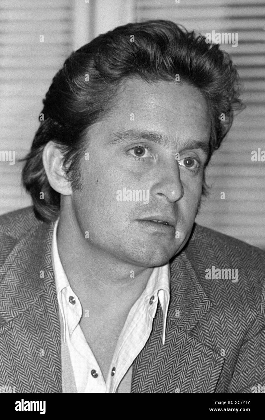 MICHAEL DOUGLAS American actor and producer Stock Photo - Alamy