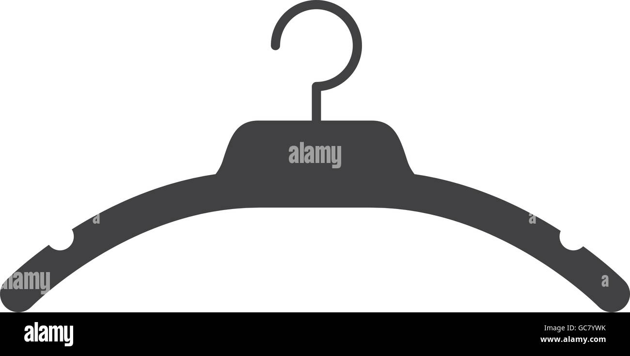 hook icon. Hanger object design. Vector graphic Stock Vector Image ...