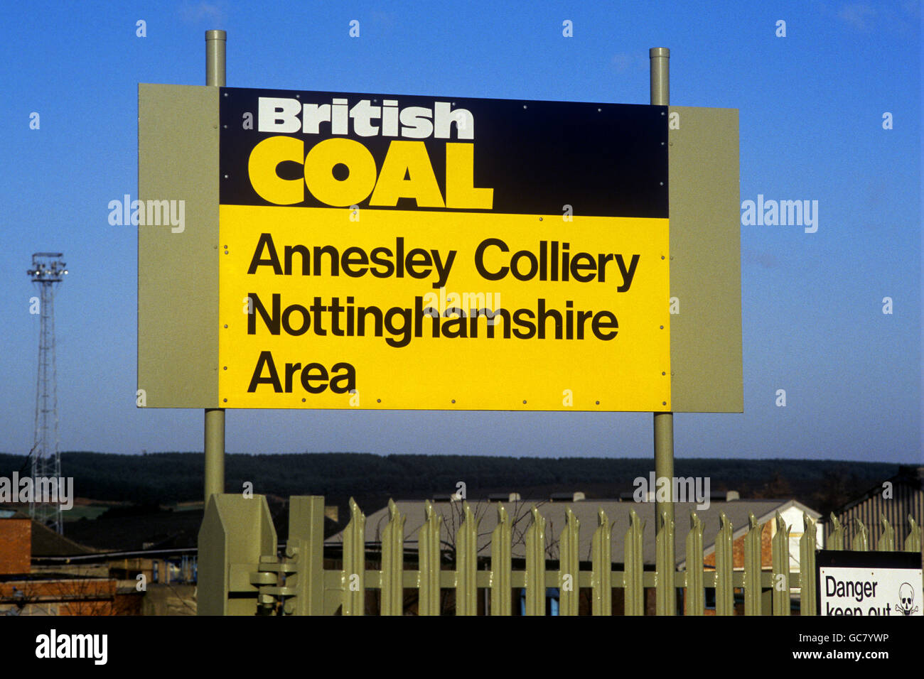 Annesley colliery hi-res stock photography and images - Alamy