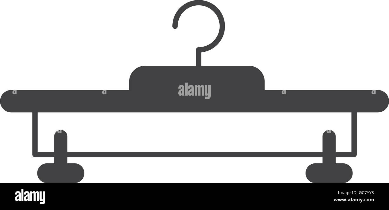 hook icon. Hanger object design. Vector graphic Stock Vector Image ...