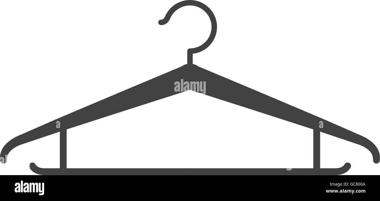 hook icon. Hanger object design. Vector graphic Stock Vector Image ...