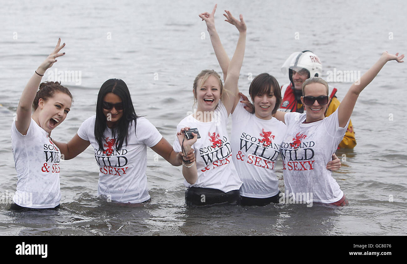 Annual loony dook challenge hi-res stock photography and images - Alamy