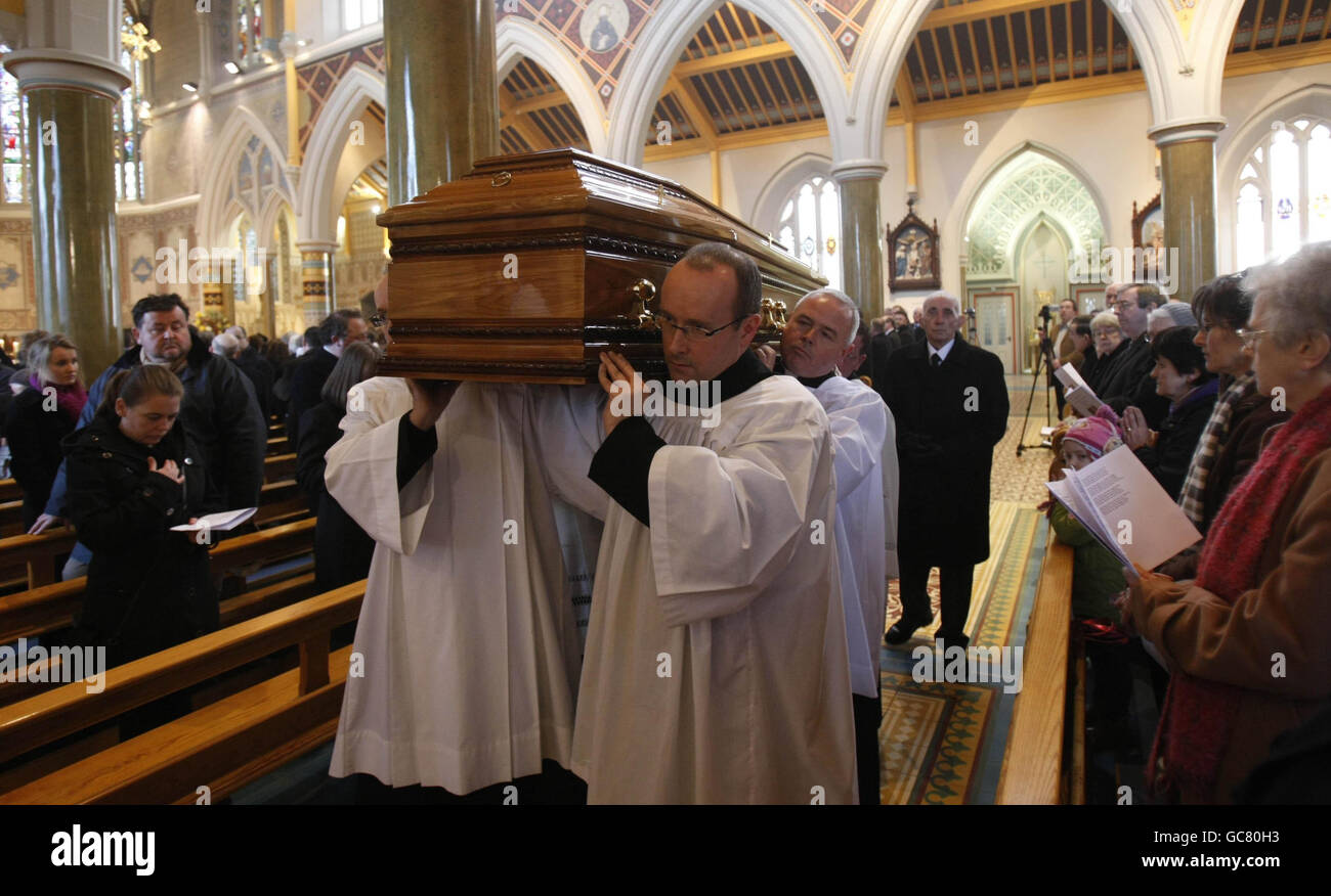 Cardinal Cahal Daly death Stock Photo - Alamy