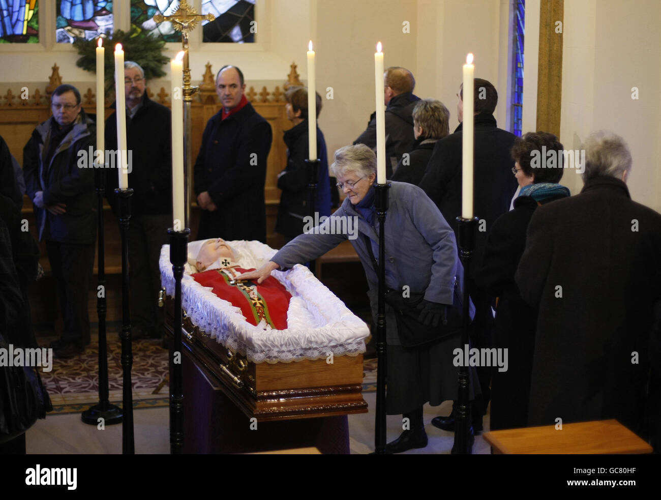 Ireland's former Roman Catholic Primate Cardinal Cahal Daly lies in ...