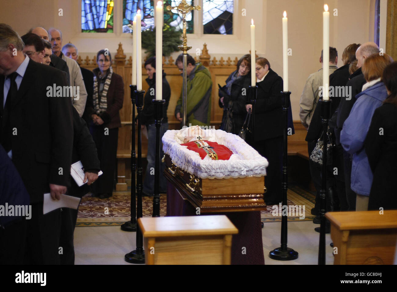 Cardinal Cahal Daly death Stock Photo - Alamy