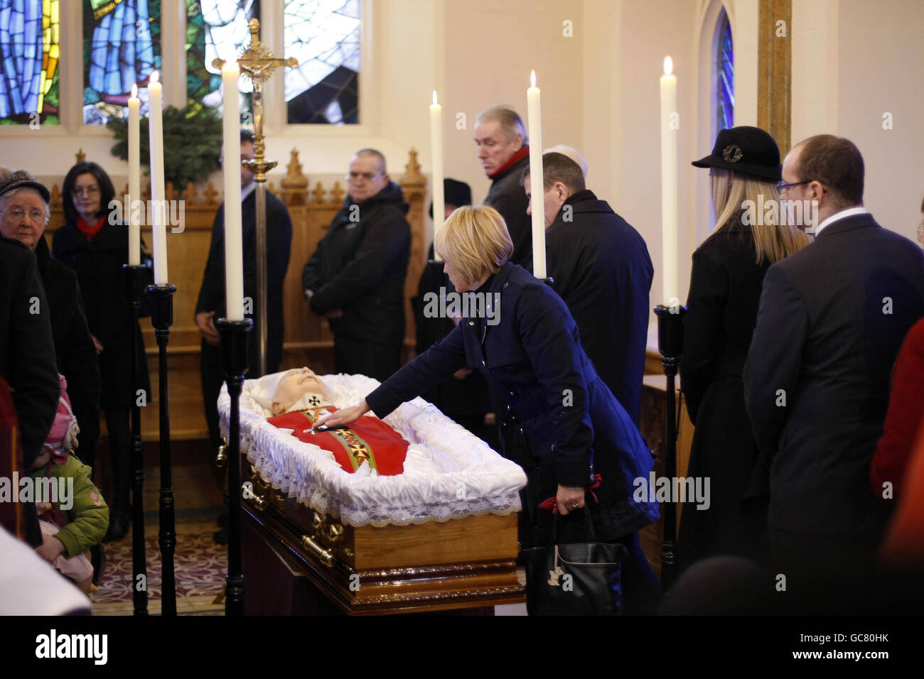 Ireland's former Roman Catholic Primate Cardinal Cahal Daly lies in ...