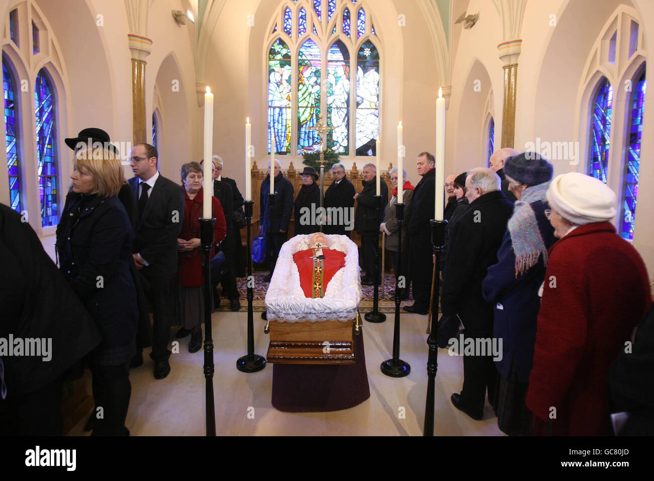 Ireland's former Roman Catholic Primate Cardinal Cahal Daly lies in ...