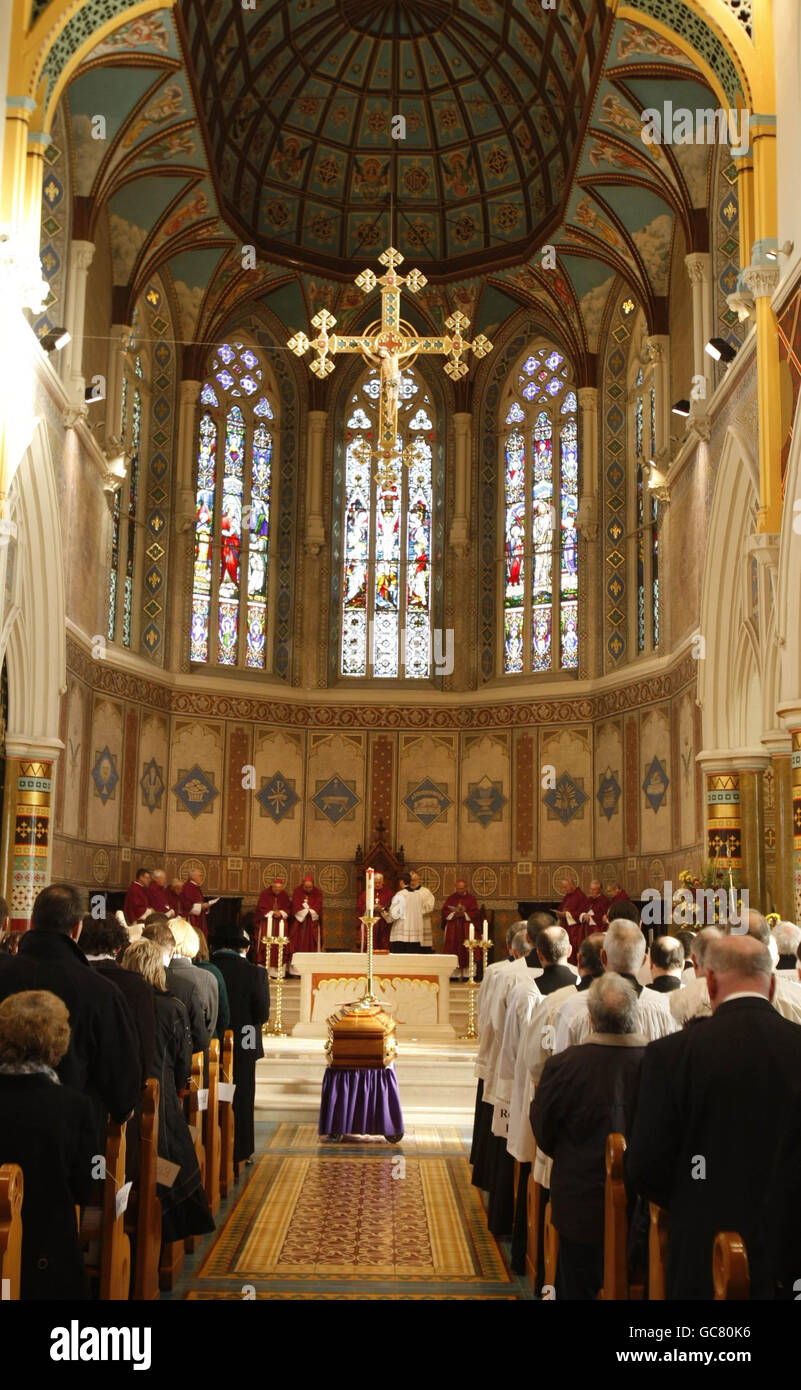 Ireland's former Roman Catholic Primate Cardinal Cahal Daly lies in ...