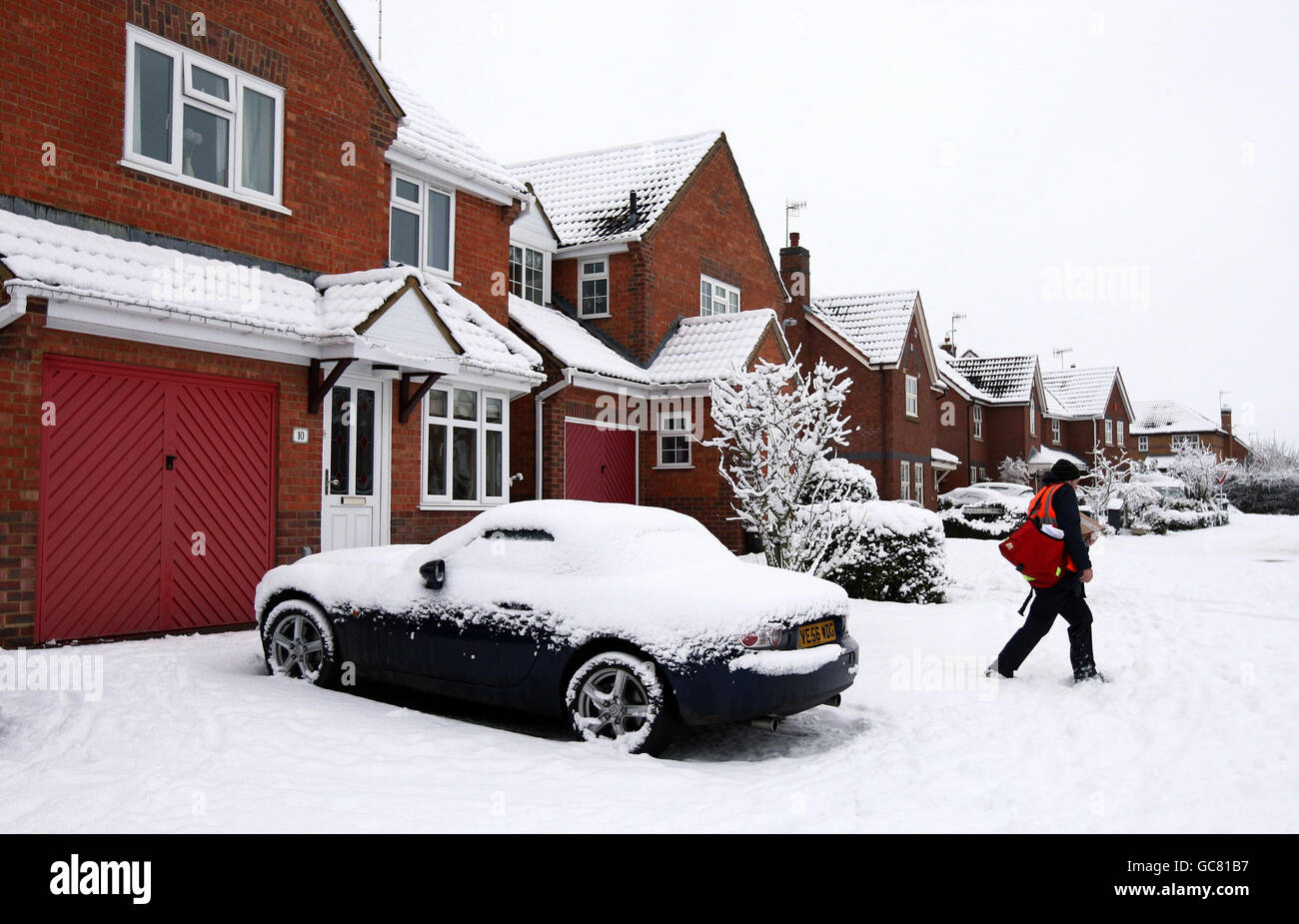 Mailman winter hi-res stock photography and images - Alamy