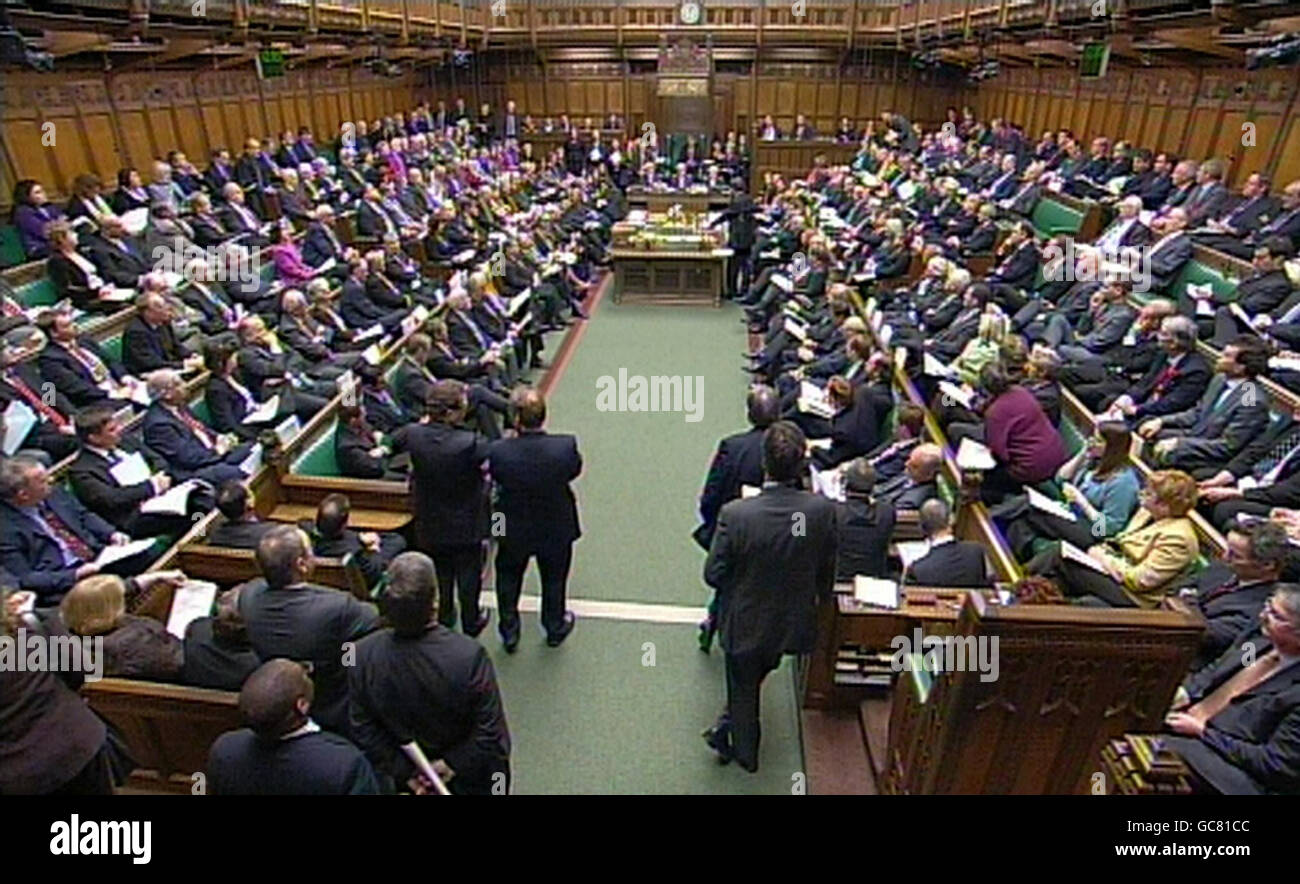 Conservative party leader David Cameron speaks during Prime Minister's ...
