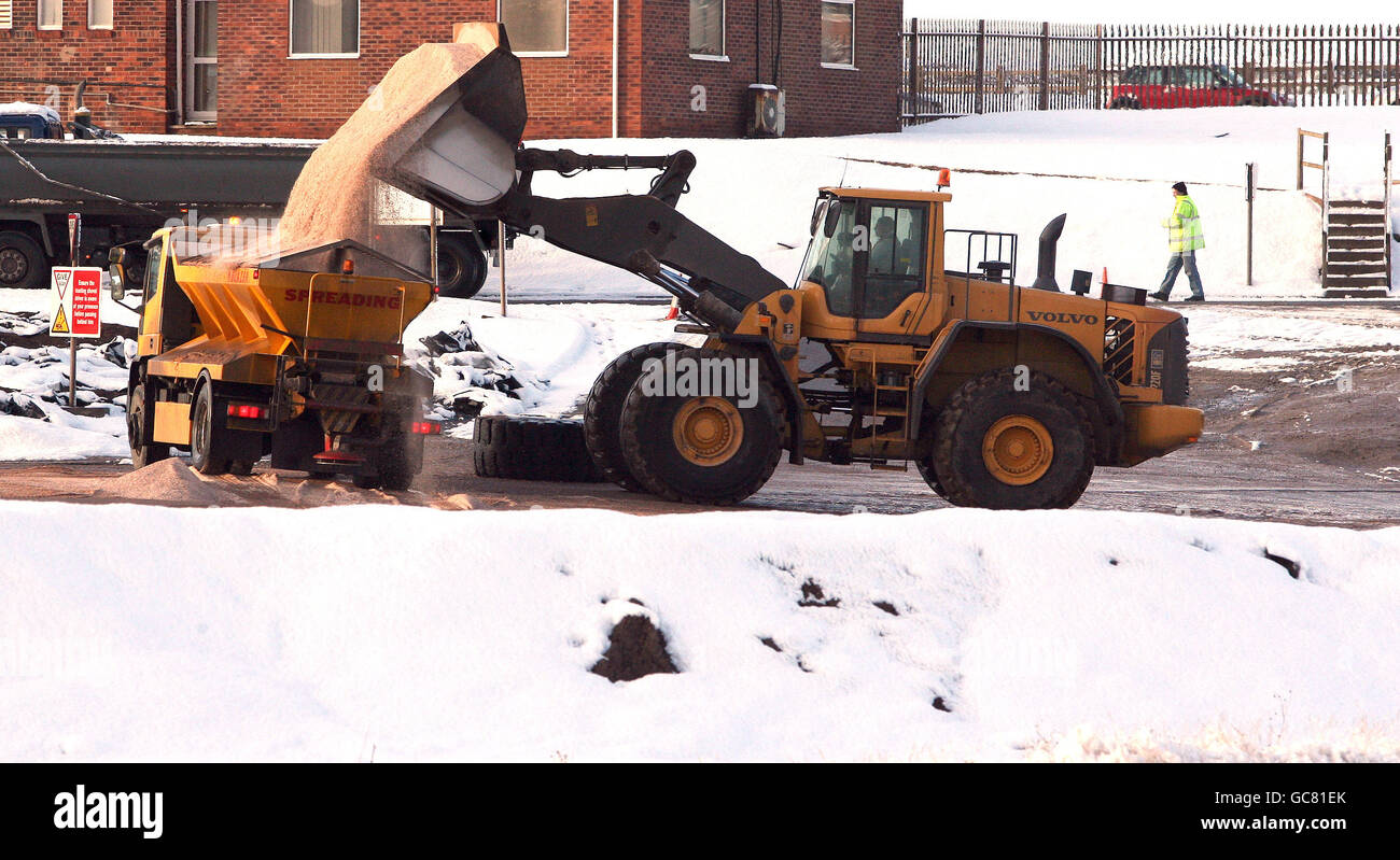 Gritting Machines High Resolution Stock Photography and Images - Alamy