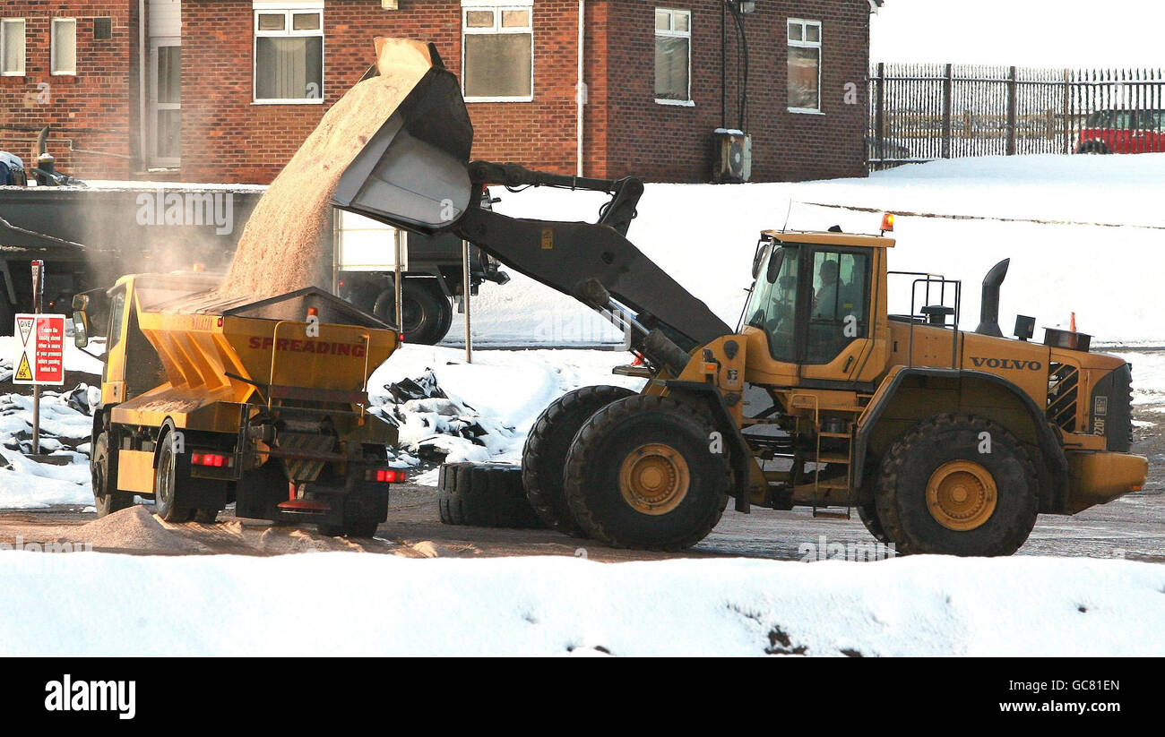 Gritting Machines High Resolution Stock Photography and Images - Alamy