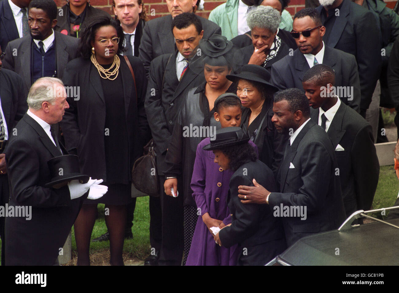 Stephen Lawrence Funeral - Plumstead, London Stock Photo: 110815107 - Alamy