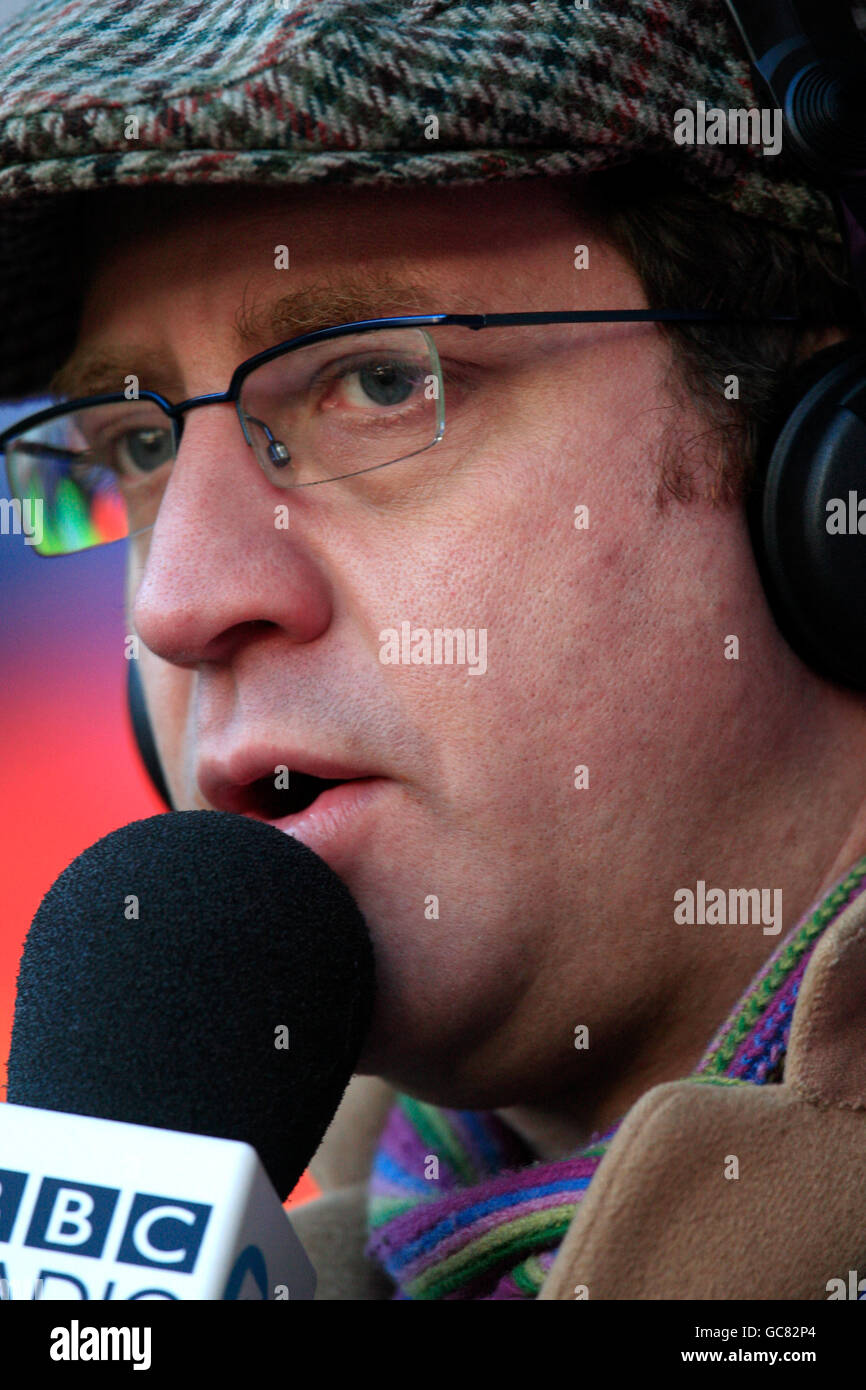 Bbc radio commentator mark pougatch hi-res stock photography and images ...