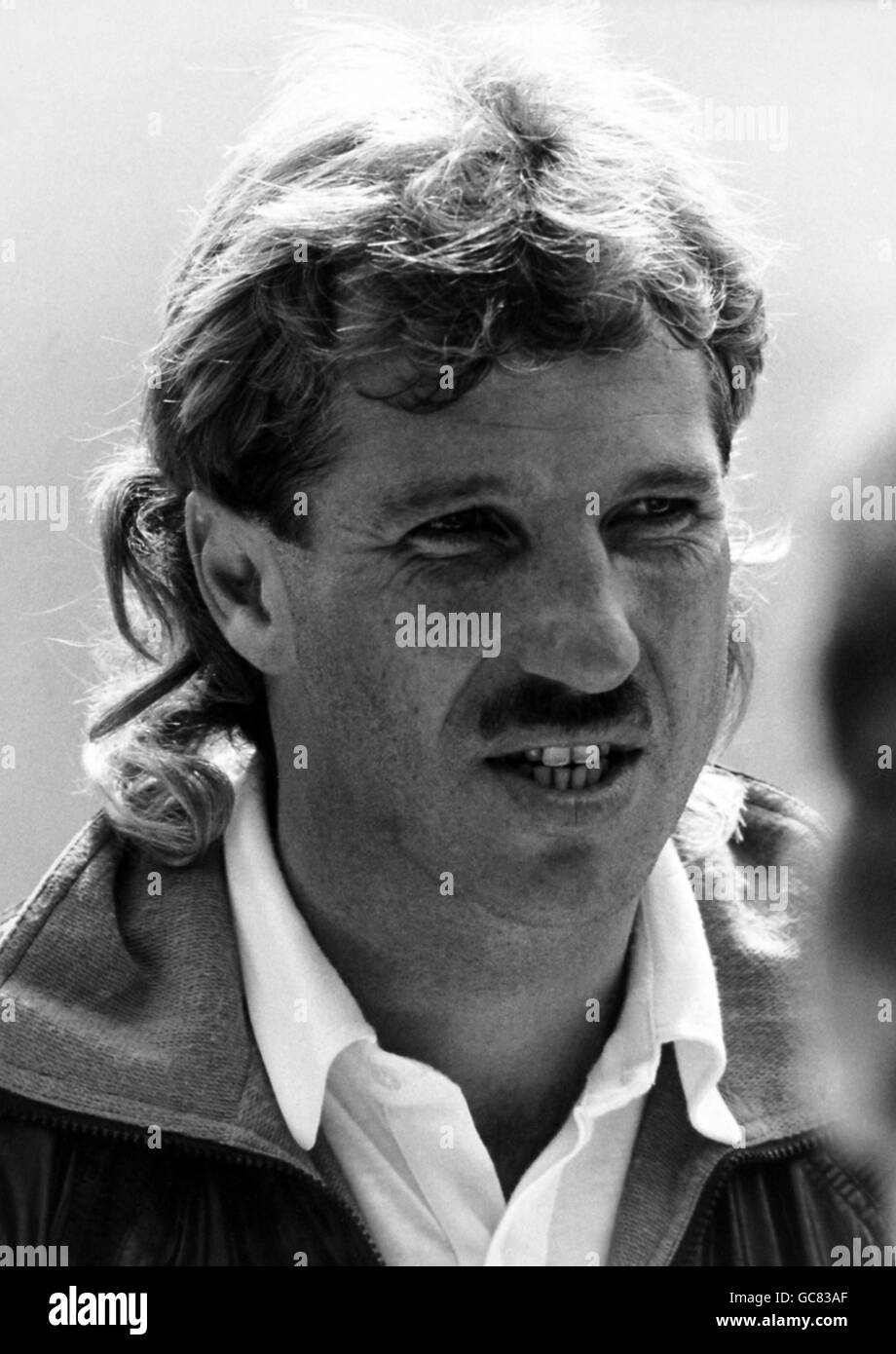 Cricket star Ian Botham at Hove today for Somerset's Benson & Hedges ...