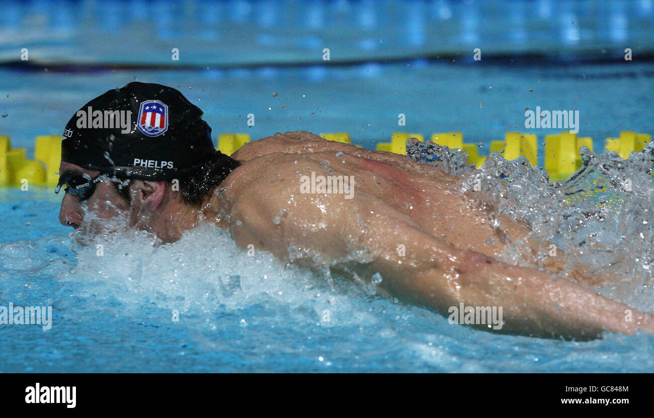 Swimming - Duel in the Pool - Day One - Manchester Aquatic Centre Stock ...