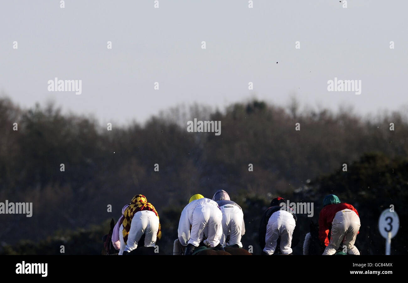 Horse Racing Furlong Marker High Resolution Stock Photography and ...