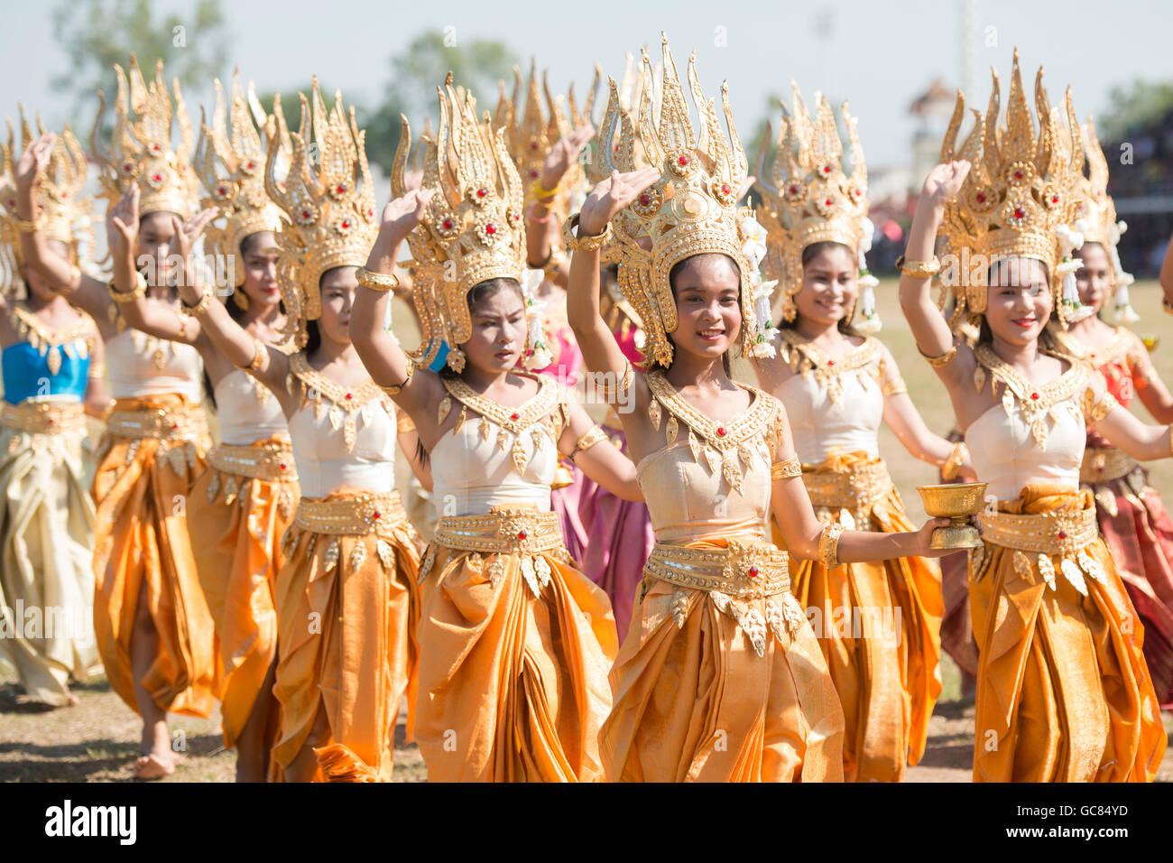 Thailand elephant festival hi-res stock photography and images - Alamy
