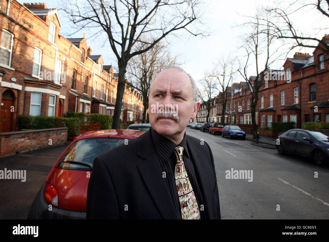 Ray Farley, Chairman of the Belfast Holyland Regeneration Association ...