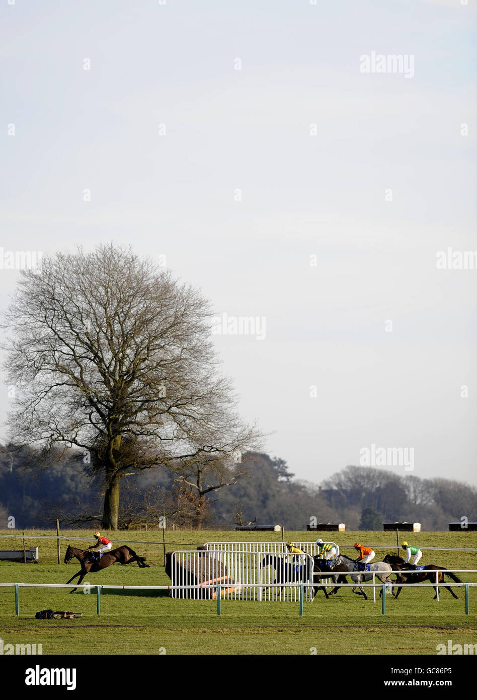 Horse Racing - The Coral Welsh National - Chepstow Racecourse Stock ...