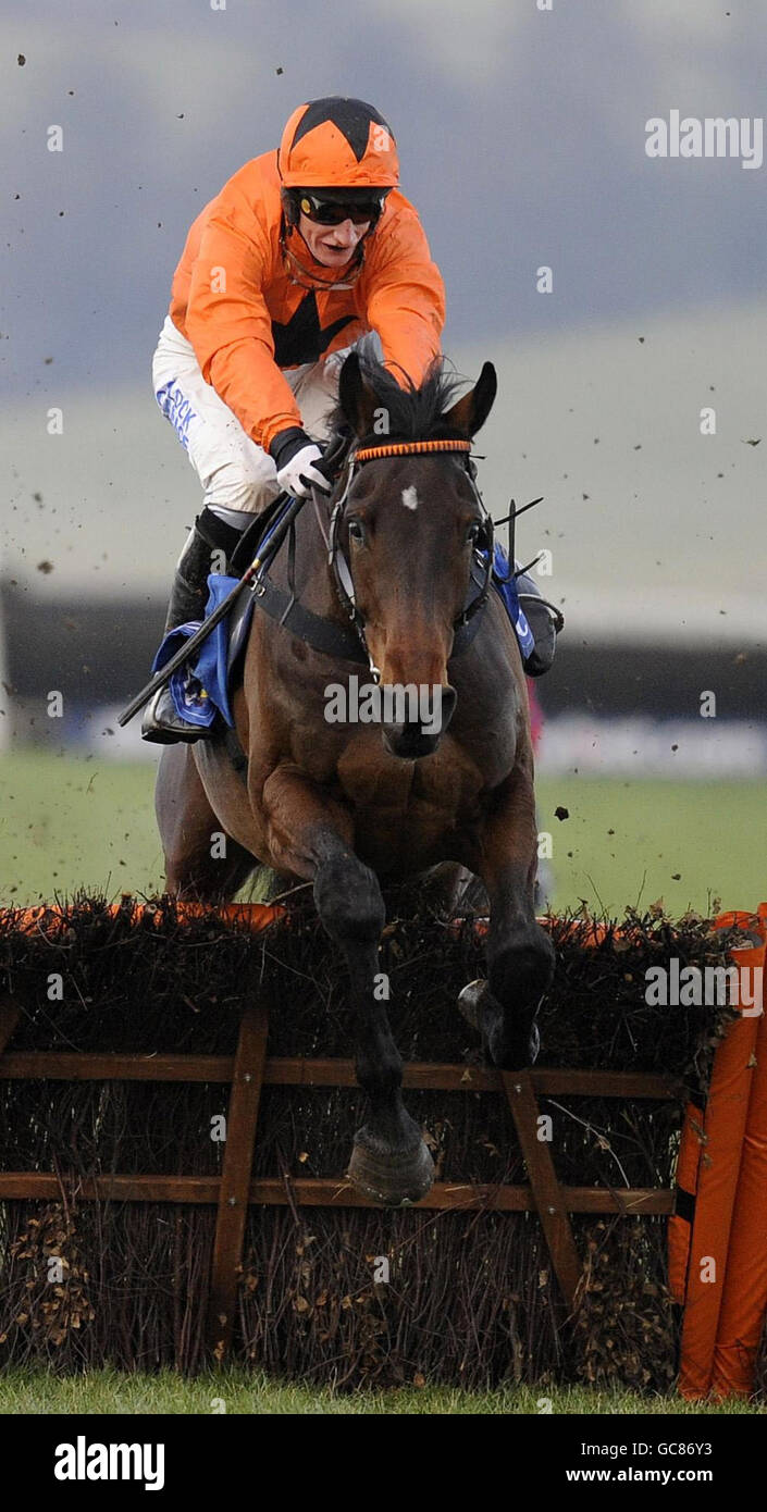Horse Racing - The Coral Welsh National - Chepstow Racecourse Stock ...