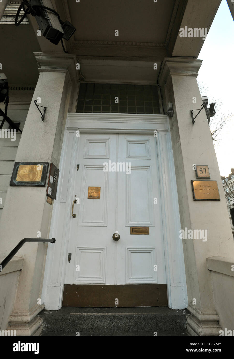 Embassy of Yemen - London Stock Photo - Alamy