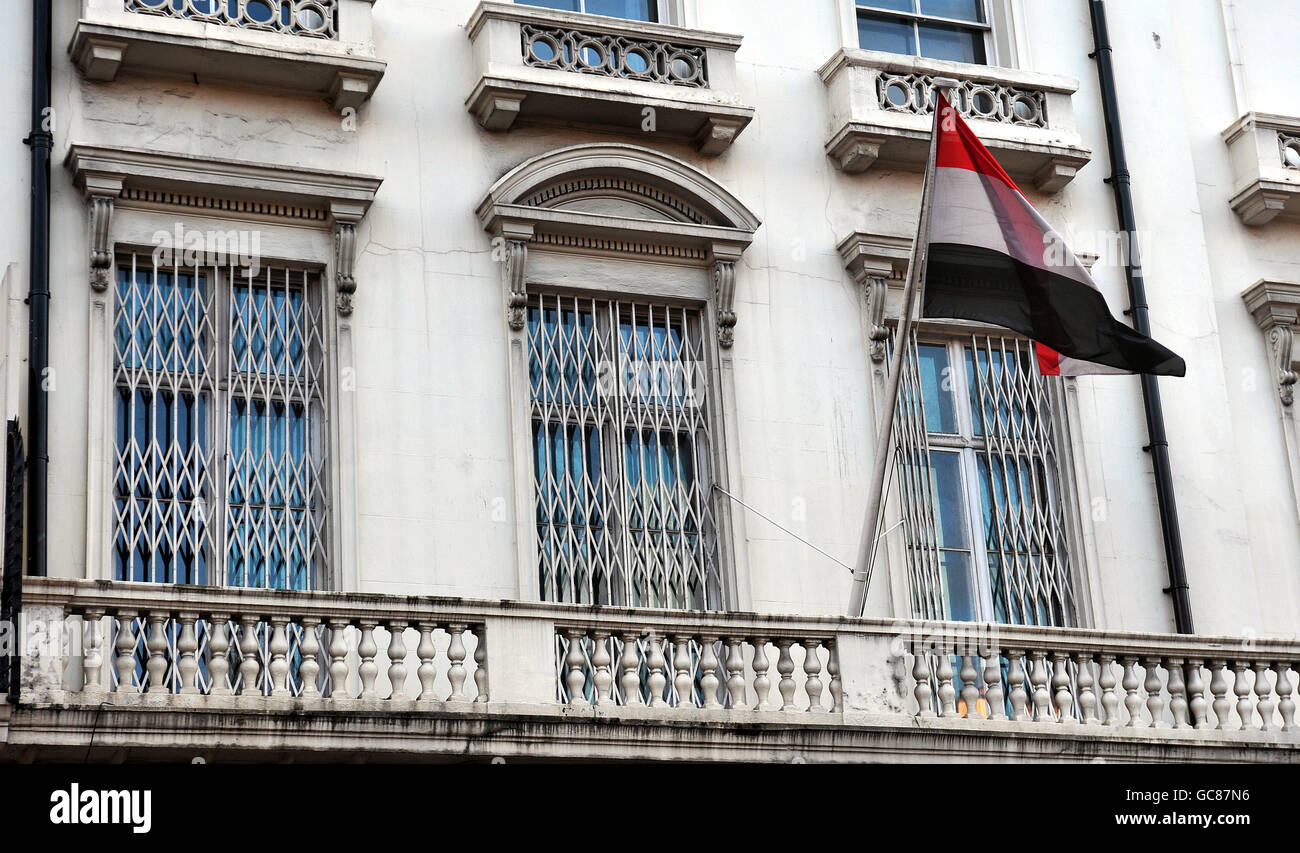 Embassy of Yemen - London Stock Photo - Alamy
